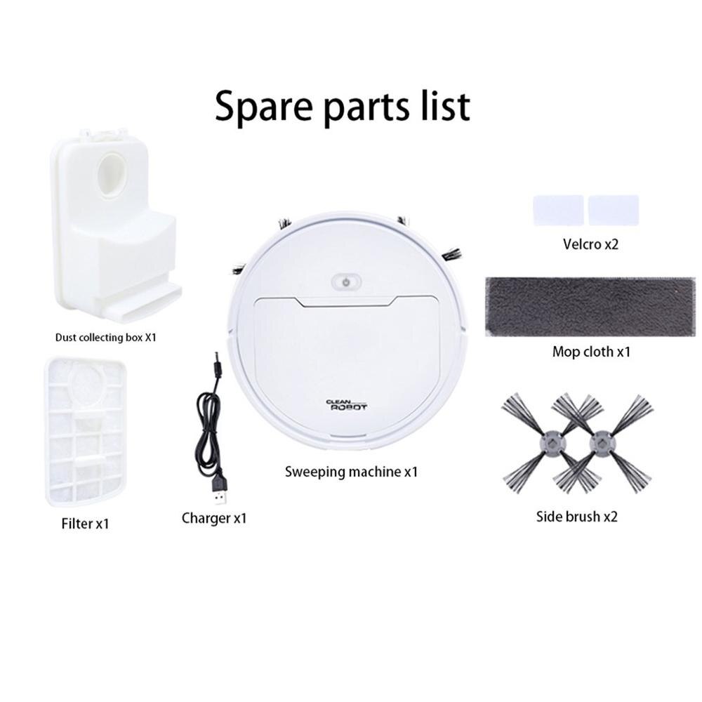 3in1 Sweeping Robot Clean Intelligent Home Vacuum ... – Vicedeal