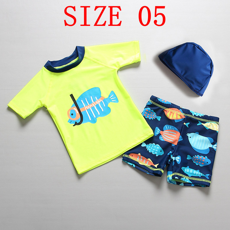 Bademode Kinder UPF50 Badeanzug für Jungen Drei St... – Vicedeal