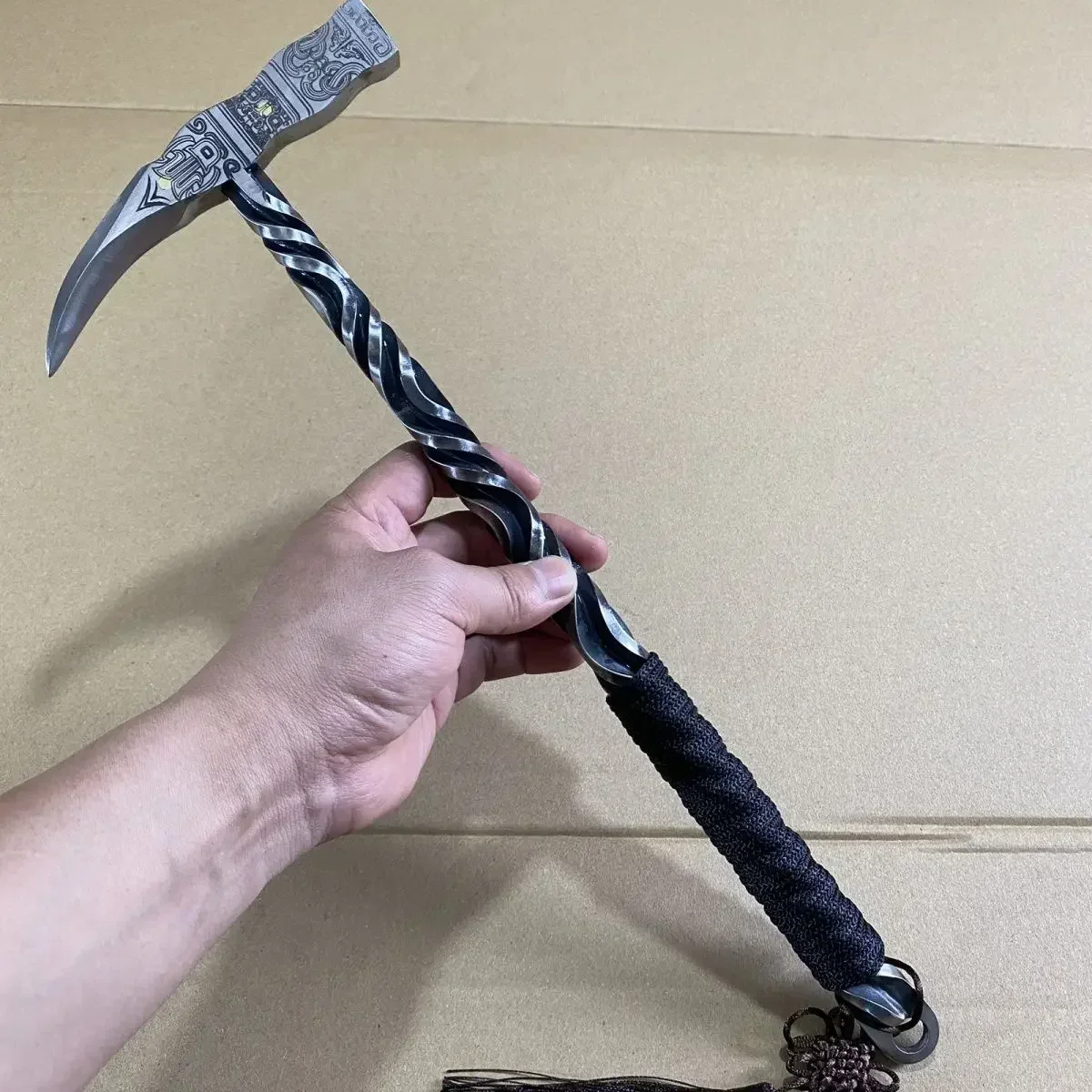 40cm Wild Boar Hammer Hand Forged Integrated Hamme... – Grandado
