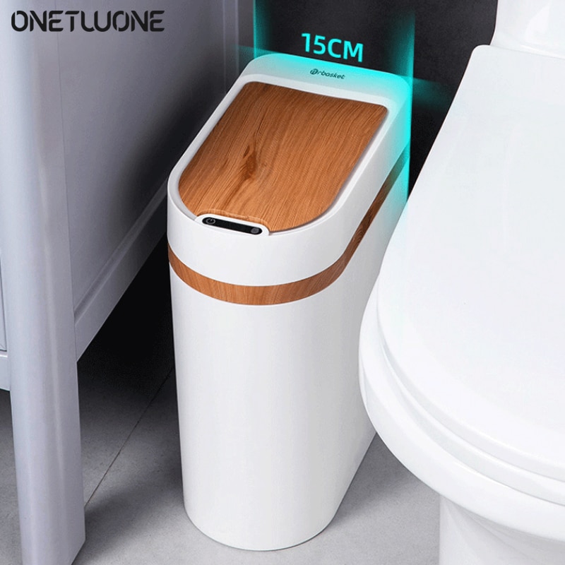 Smart Trash Can ,Touch Free Automatic Sensor Trash... – Grandado