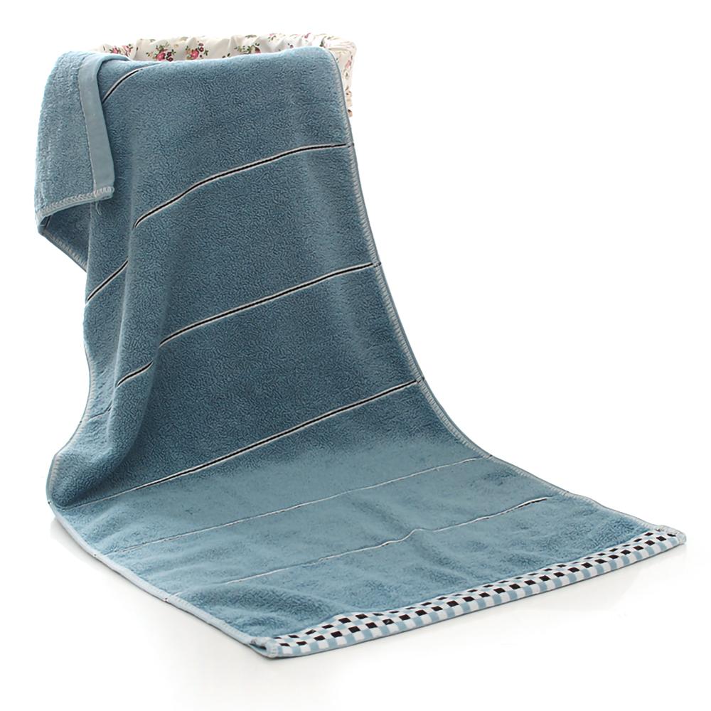 1 Pcs Handdoek Katoen Effen Bad Strand Sneldrogend... – Grandado