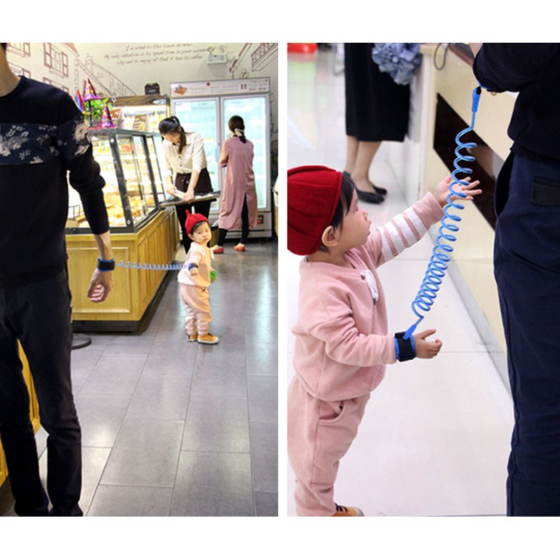 Blue PU&Stainless Steel Contraction Toddler Safety... – Vicedeal