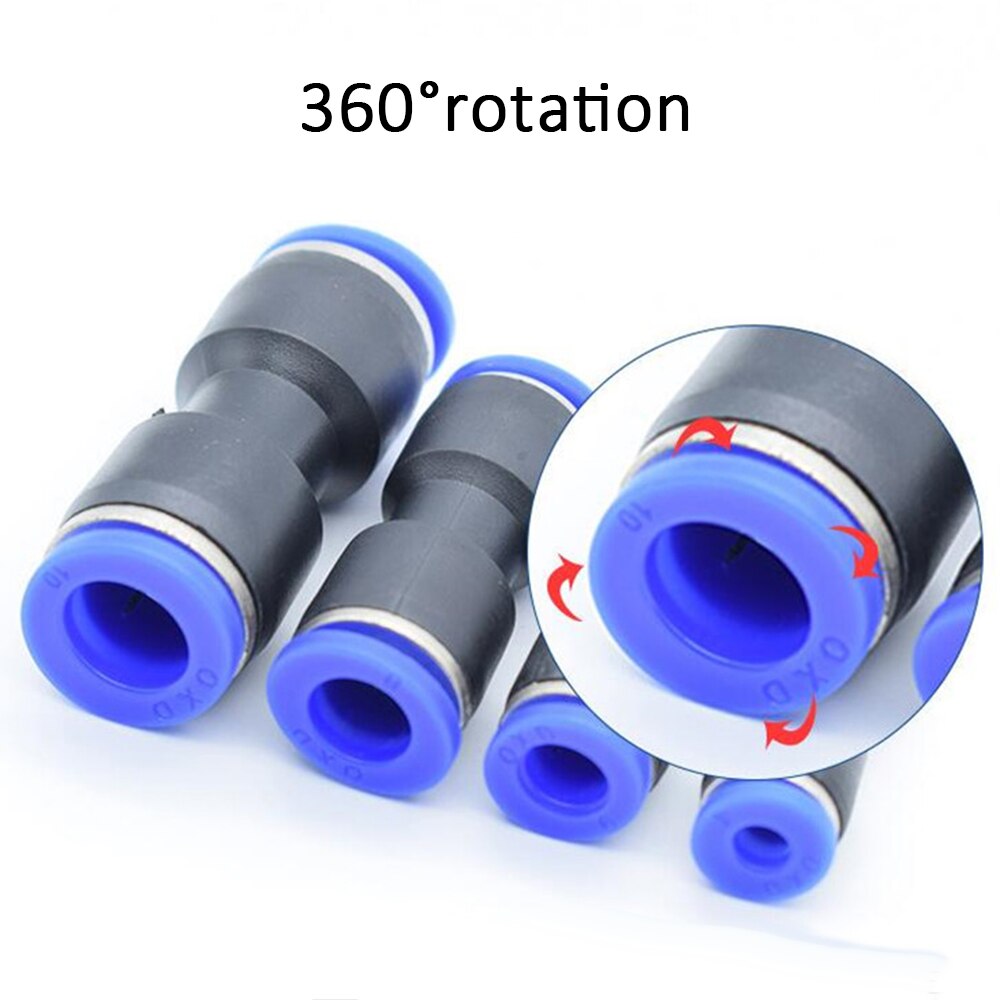 Tube Connector Fittings Plastic Push In Quick Pu R... – Grandado