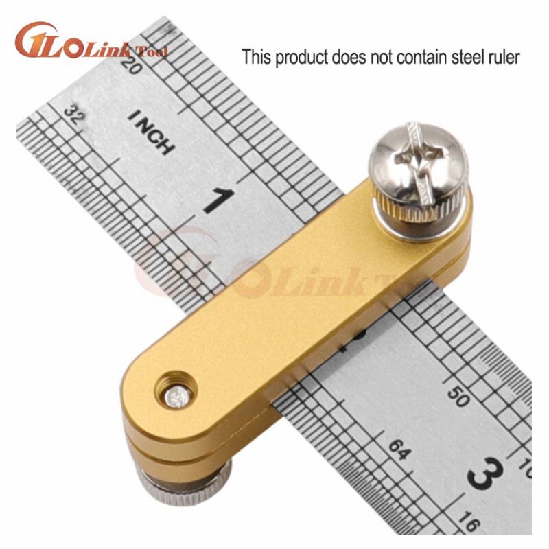 Steel Ruler Positioning Block Woodworking Scribe D... – Vicedeal