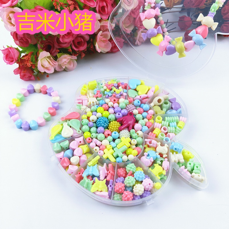 300 stücke Diy Perlen Für Kinder Handgemachte Rund... – Vicedeal