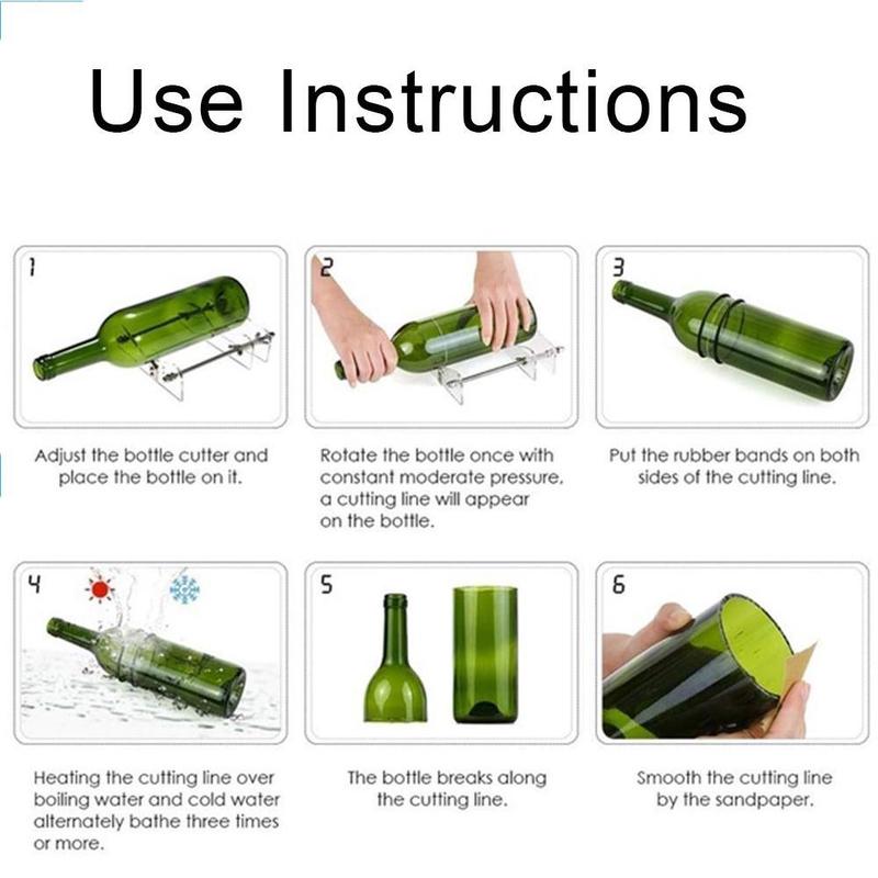Glass Bottle Cutter Tool For Bottles Bottle-Cutter... – Vicedeal