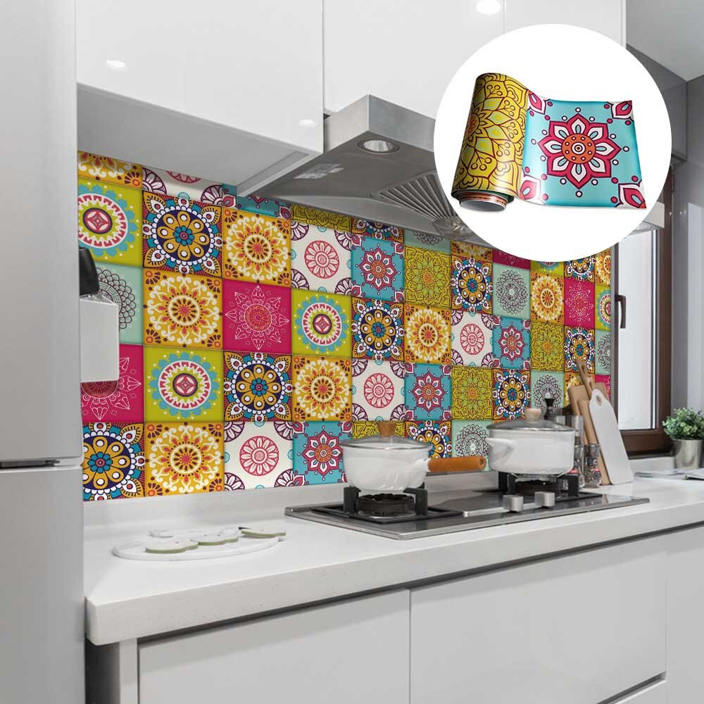 Nordic Tegel Stickers Zelfklevend Papier Creatieve... – Vicedeal