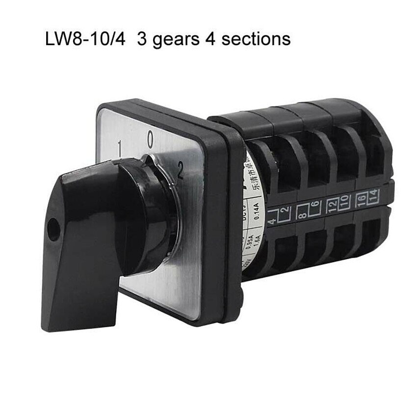 CNC LW8-10 Three-Speed Universal Transfer Switch R... – Grandado