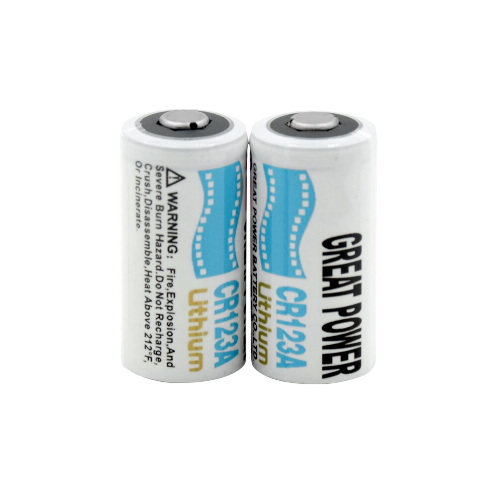 2pcs K123A, VL123A CR123 5018LC, SF123A 3V Li-ion ... – Grandado