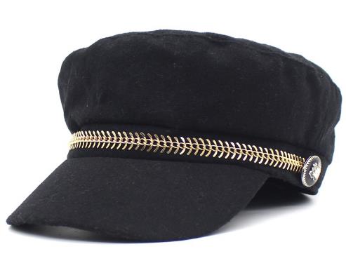 Winter Baseball Cap Women French Style Wool Baker'... – Vicedeal