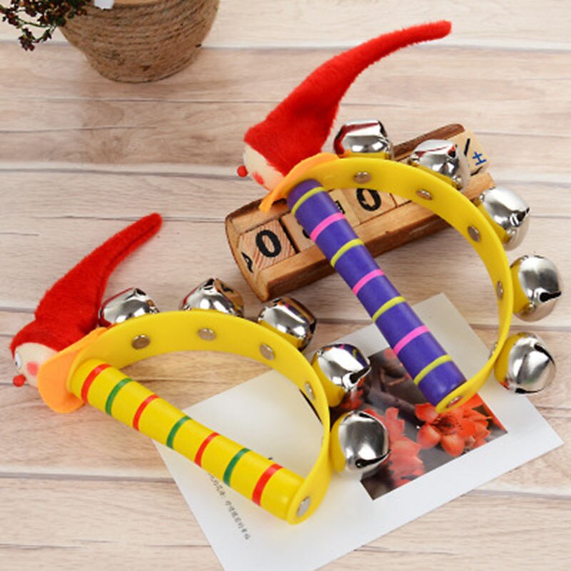 2 STÜCKE Neue Holz Schütteln Handbell Rassel Sound... – Vicedeal