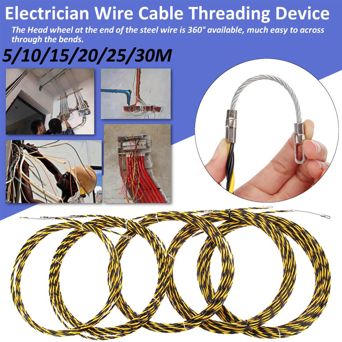 5Mm Duurzaam Gids Threading Apparaat Glasvezel Ele... – Vicedeal