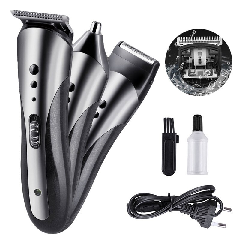 All in1 Rechargeable Hair Trimmer Waterproof Wirel... – Grandado