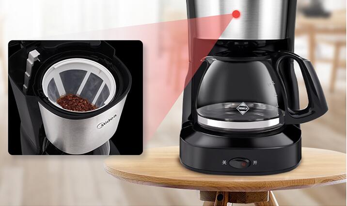 Midea Coffee maker Household American glass coffee... – Vicedeal