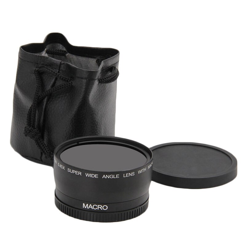 58mm 0.45x Wide Angle and Macro Lens for Canon EOS... – Vicedeal