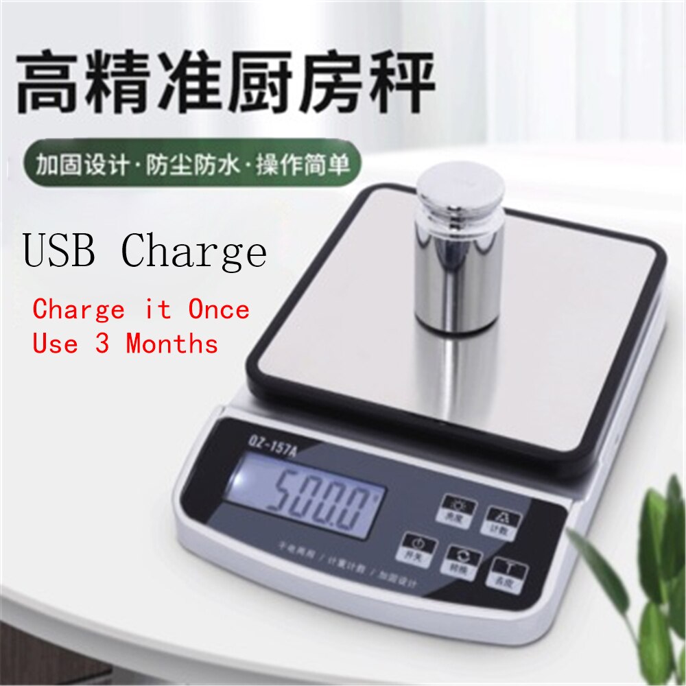 Kitchen Scale fit in USB Charge/plug-in/battery 15... – Vicedeal