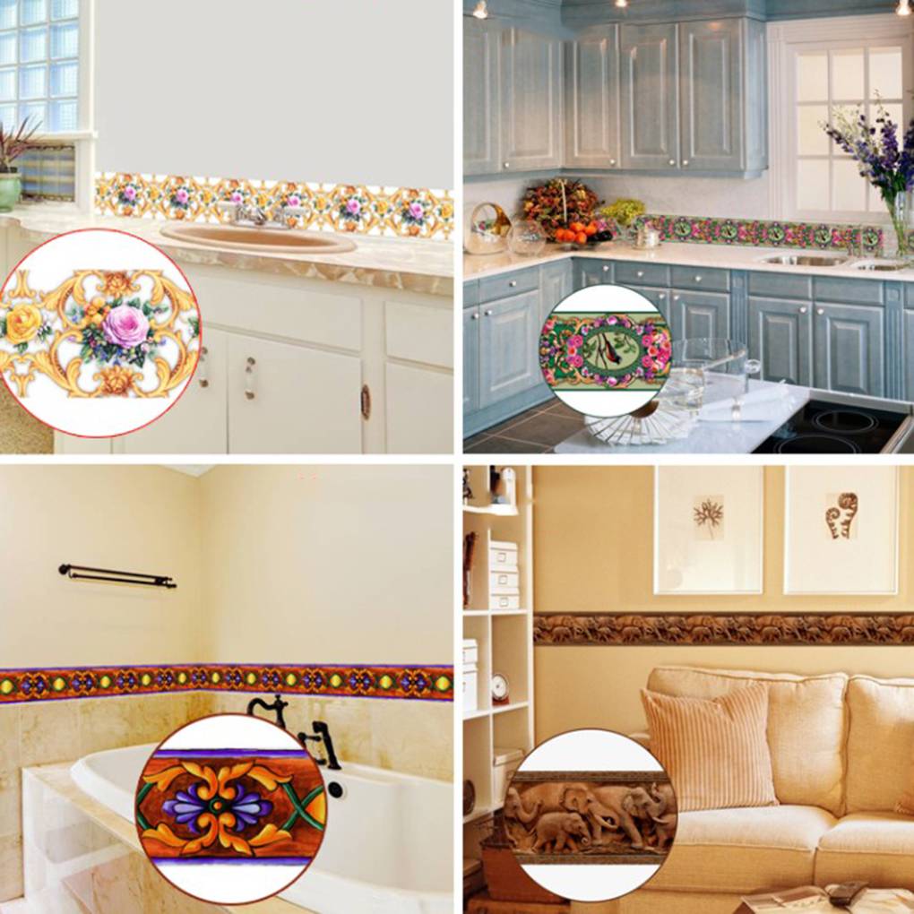 Self-Adhesive Waterproof 3D PVC Wall Sticker Kitch... – Vicedeal