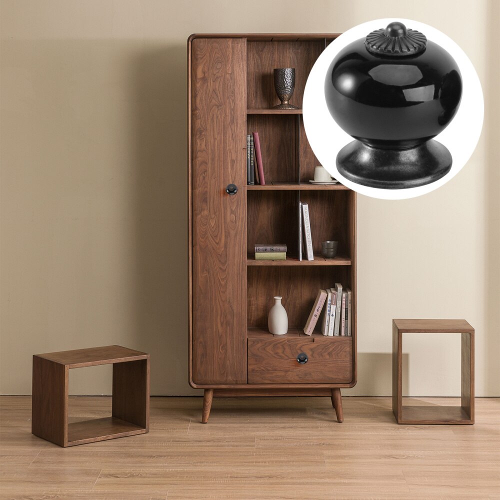 5pcs Round Ceramic Kitchen Cupboard Cabinet Drawer... – Vicedeal