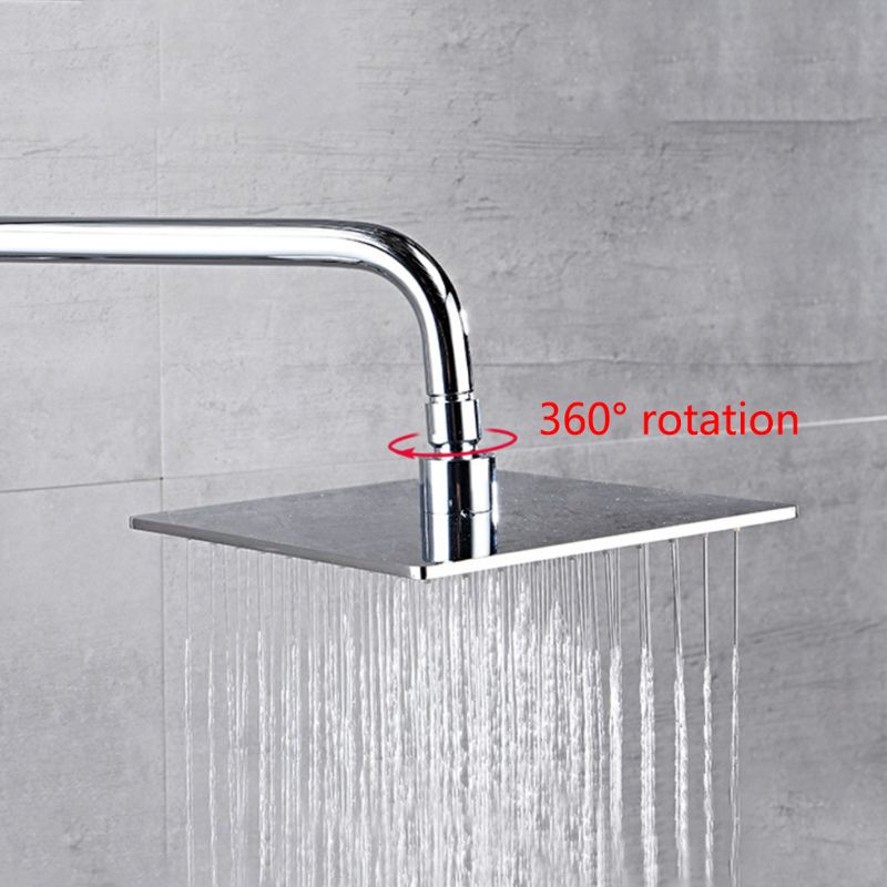 Round/Square Stainless Steel Showerhead Bath Fauce... – Grandado