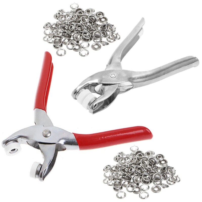 Metalen Prong Ring Drukknopen Drukknopen Tang 9.5M... – Vicedeal