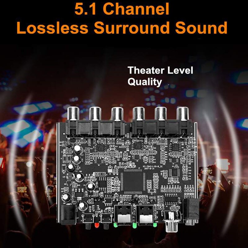 DAC Module 5.1 Channel AC-3 PCM Digital Optical DT... – Grandado
