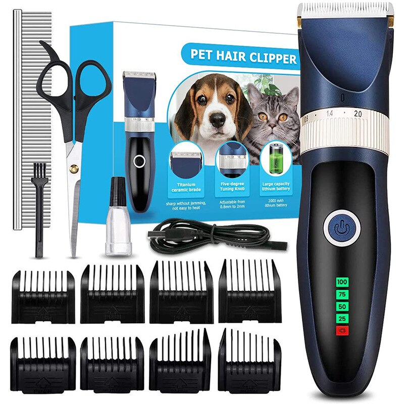 Dog Clipper Dog Hair Clippers Grooming (Pet/Cat/Do... – Vicedeal