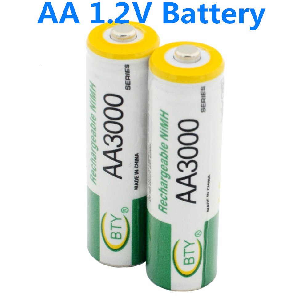 2-40 1.2V Aa Batterij 3000Mah Ni Mh Aa Vooraf Opge... – Vicedeal
