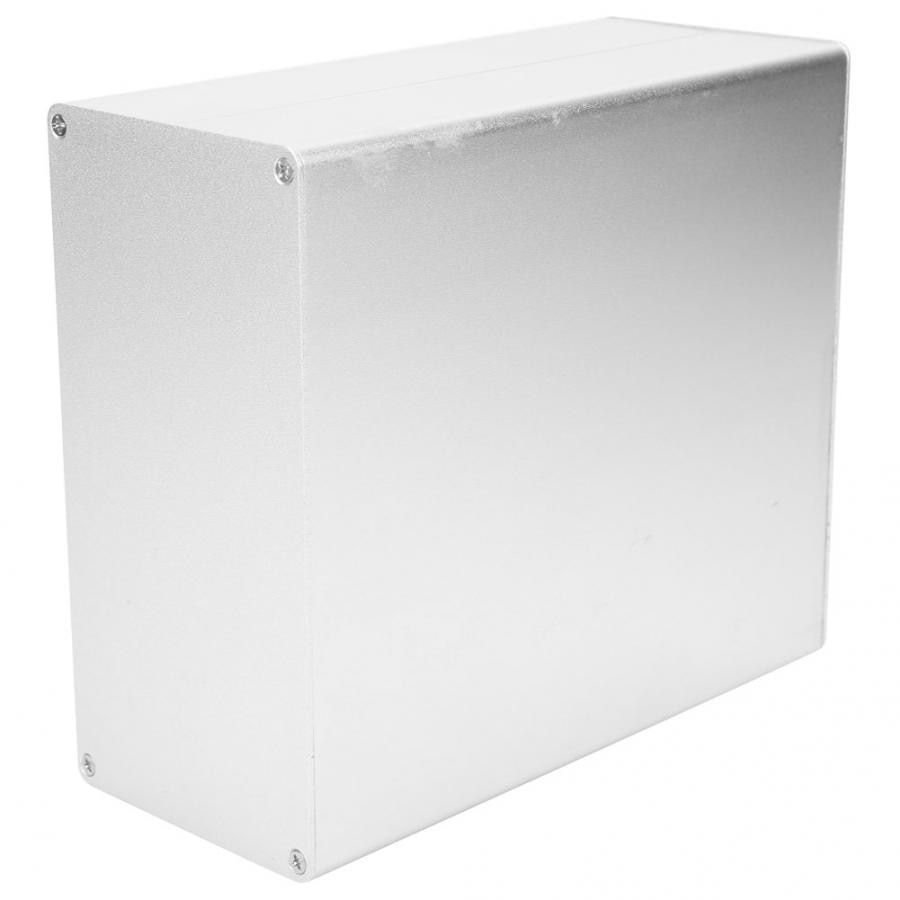 80x160x180mm Aluminum Project Box Matte Silver Spl... – Grandado