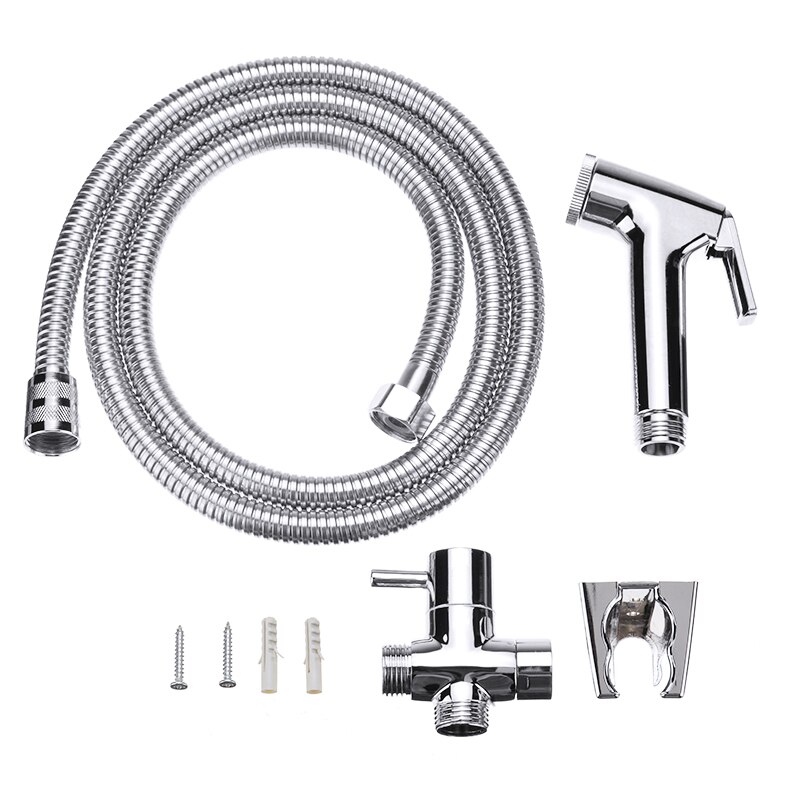 Chrom Dusche Kopf Douche Bidet Bad Spray Hand Wand... – Vicedeal