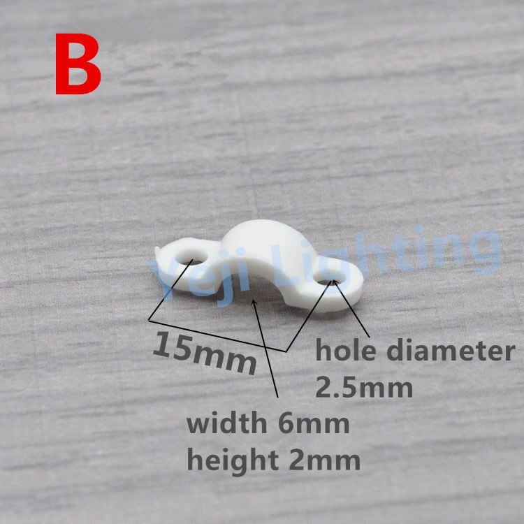 DOITOOL 6pcs Lock Fixing Light Power Ceiling Clamp Lighting