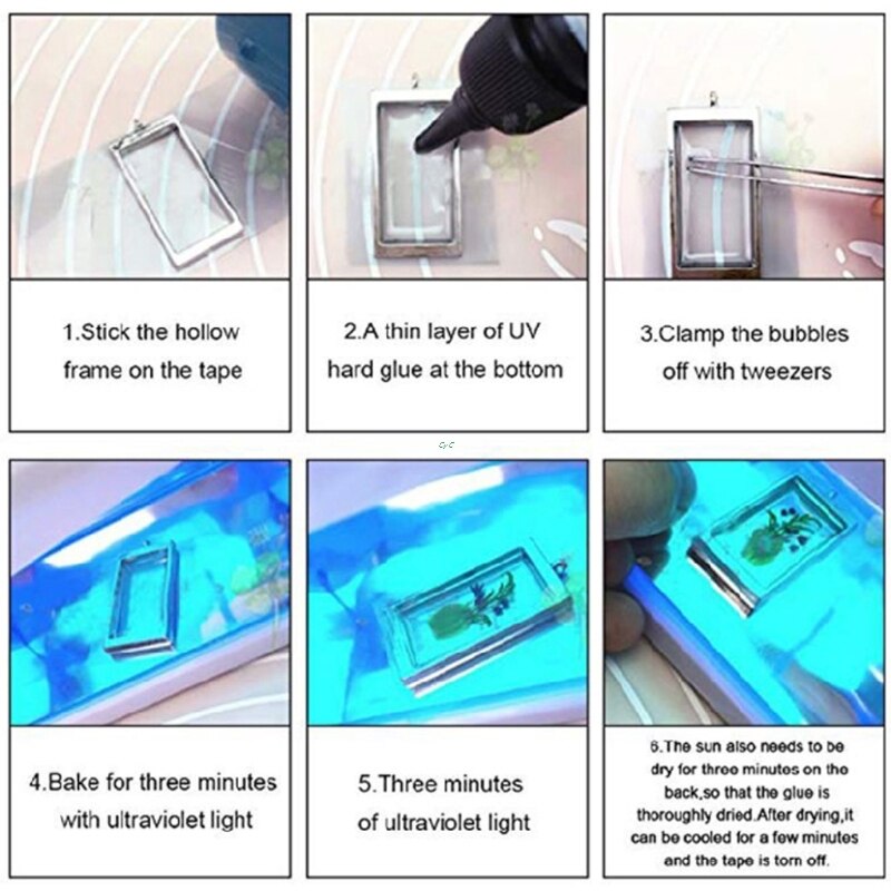 25/60/100g Ultraviolet Curing Epoxy UV Resin Hard ... – Grandado