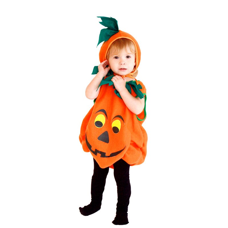 Halloween Pompoen Party Kostuum Kids Kinderen Hall... – Grandado
