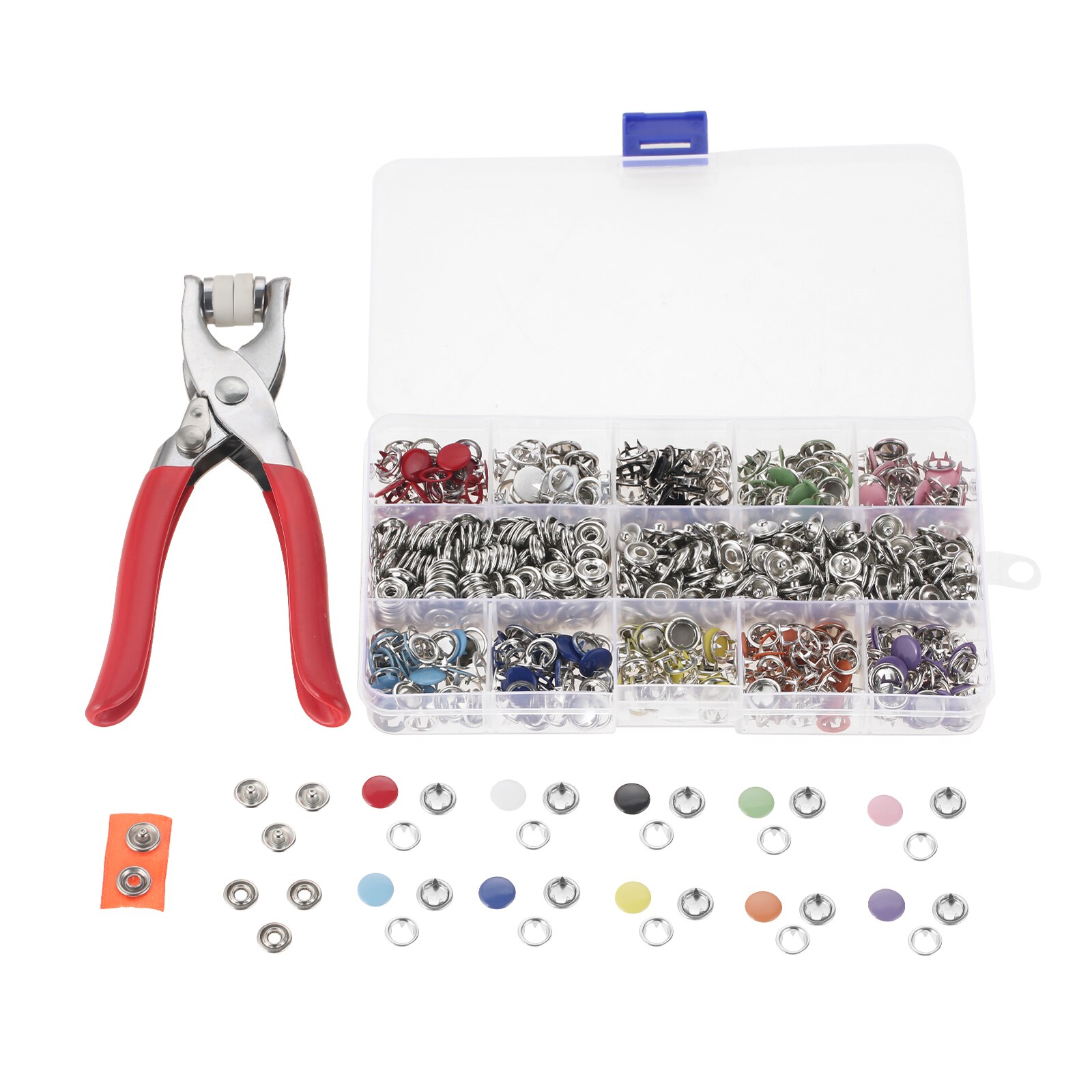 200Sets Anti-rust Five Claw Buckle Metal Sewing Bu... – Vicedeal