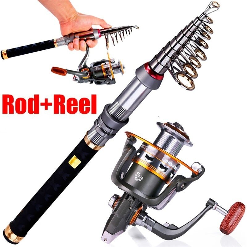 Carbon Fiber Spinning Hengel Combo 3.6M Telescopis... – Vicedeal