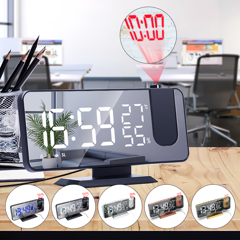 Projectie Wekker Met Led Digitale Tafel Elektronis... – Vicedeal