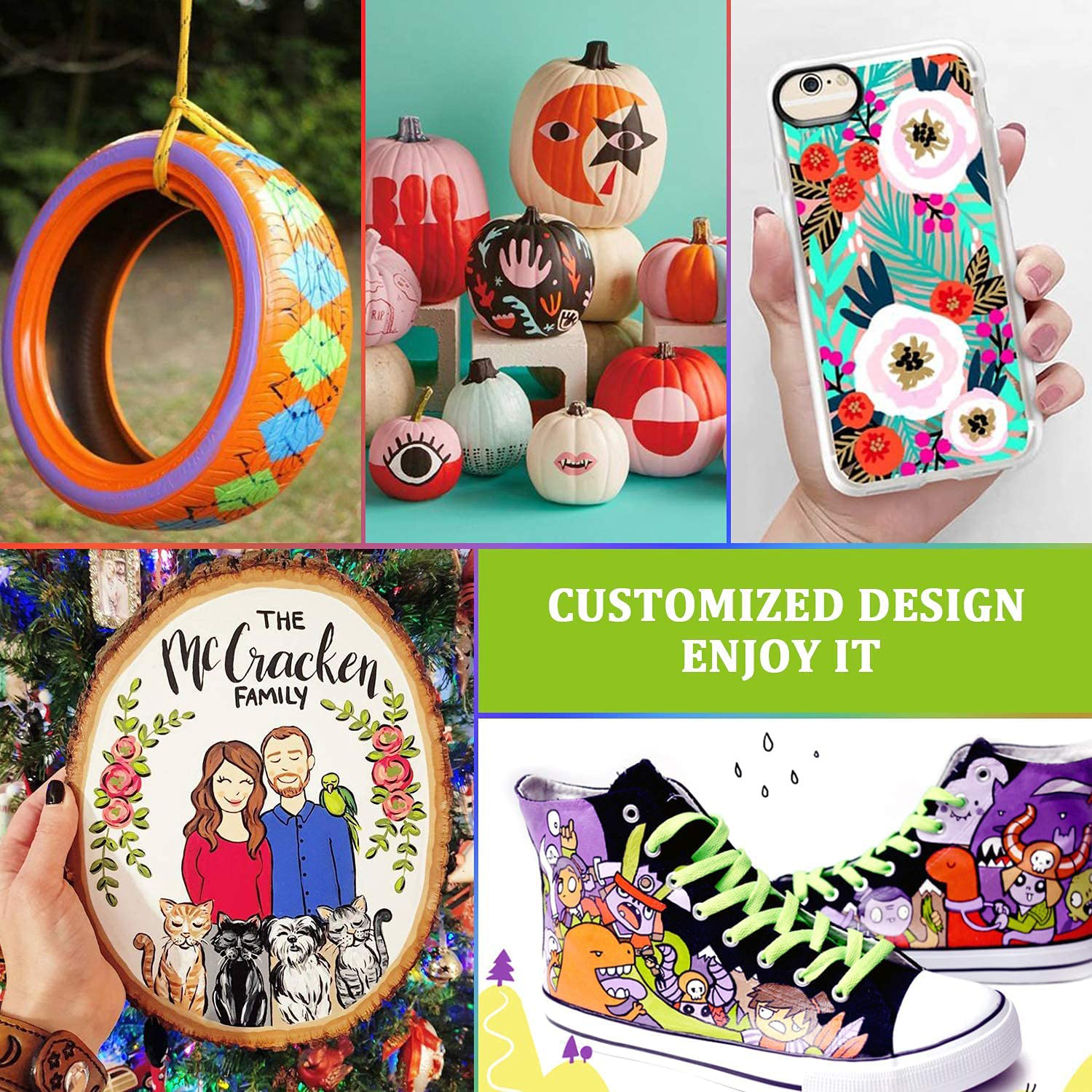 Acrylic Paint Marker Pens 12 Colors Premium Waterp... – Grandado