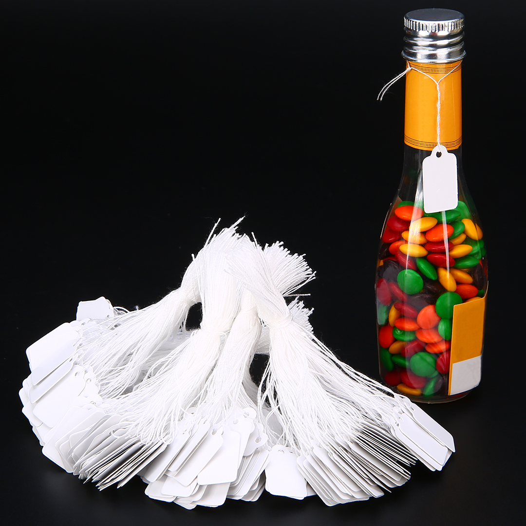 500Pcs Paper Label Tag Display Merchandise Blank P... – Grandado