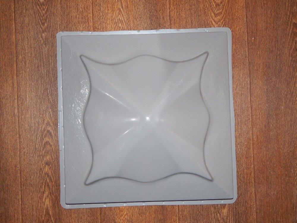 Plastic molds for concrete cap Fence Cover Pillar ... – Grandado