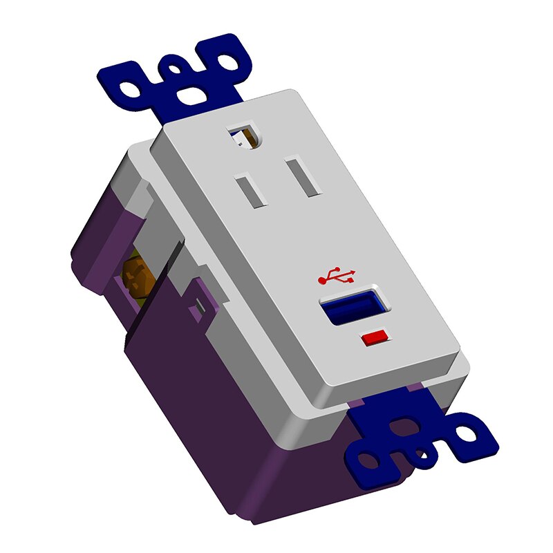 All-in-one hotel room USB power Living room bedroo... – Vicedeal