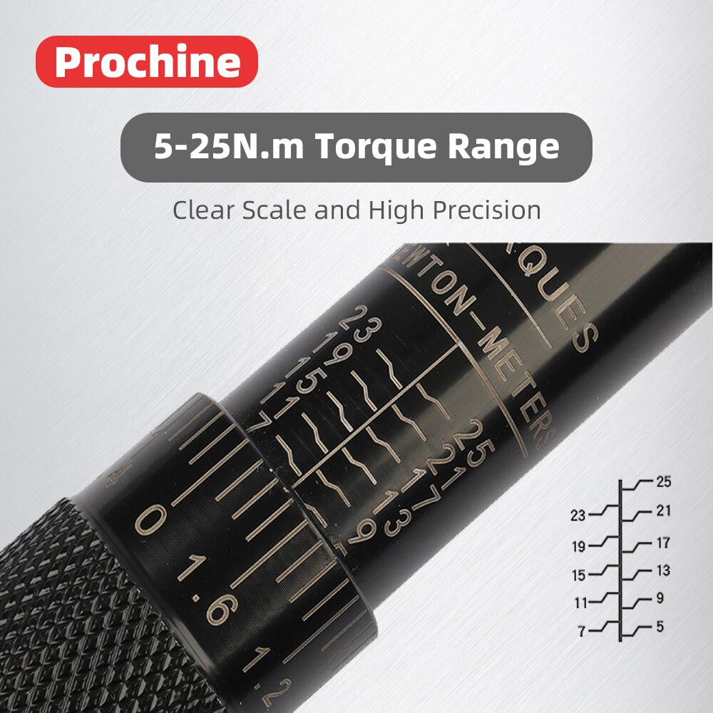 1/4 Drive 2-24/5-25N Torque Wrench Adjustable Ratc... – Grandado