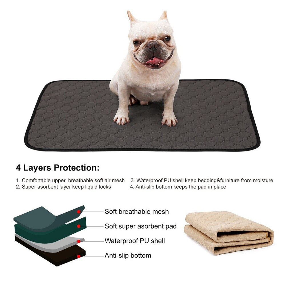 Washable Dog Pet Diaper Mat Urine Absorbent Enviro... – Grandado