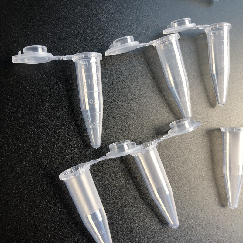 500pcs 1.5ml Transparent plastic centrifuge tube w... – Grandado