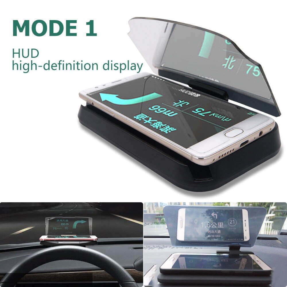 Car Hud Head Up Display projector Holder Speed War... – Grandado