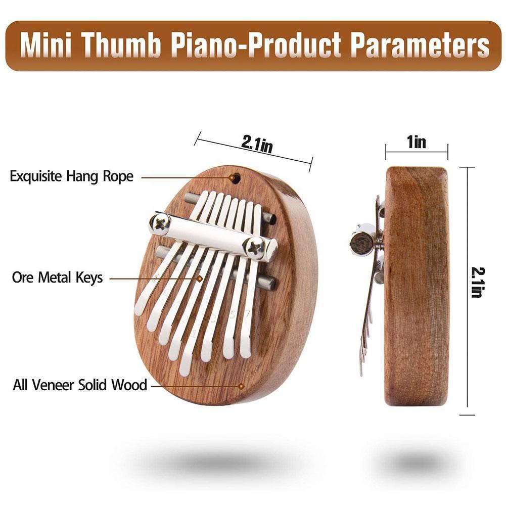 8-tone Kalimba Thumb Piano Mini Eight-tone Kalimba... – Vicedeal
