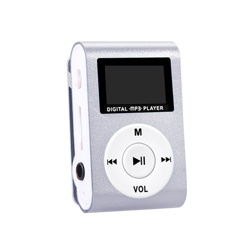 Mini Cube Clip-type Mp3 Player Display Rechargeabl... – Grandado