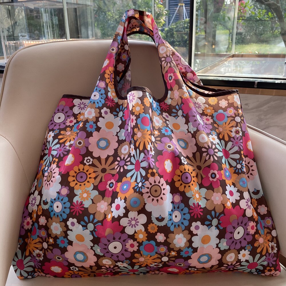 Large Size Supermarket Grocery Bag Reusable Women&... – Grandado