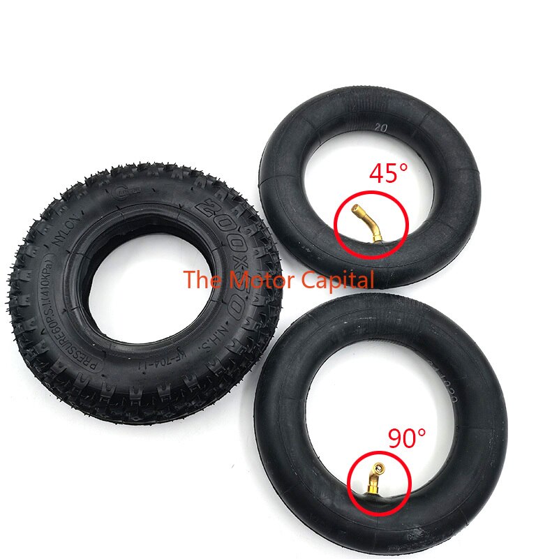 200x50 Electric Scooter Tyre WheelCenter axisHub 8... – Grandado