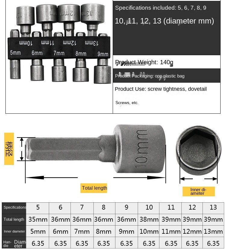 Hexagon Handle Screw Socket Wrench Screw Socket Pn... – Vicedeal
