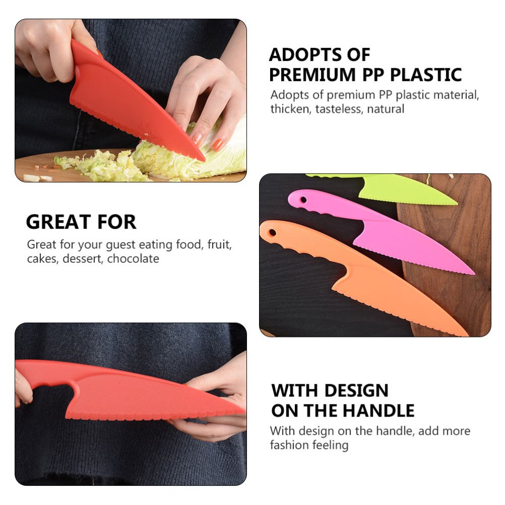 6PCS Safe PP Fruit Cutters Kids Early Education Cu... – Vicedeal