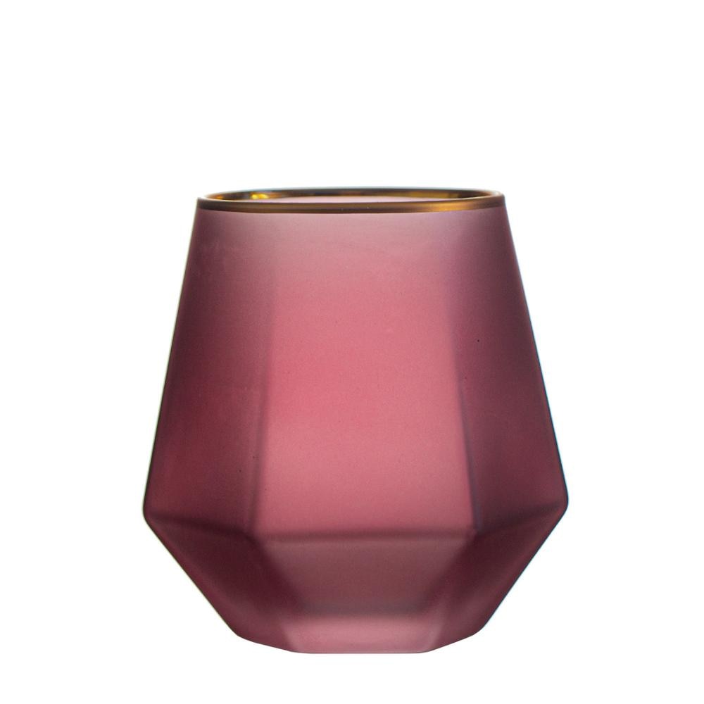 Geometry Whiskey Glass Cup Diamond Crystal Glass C... – Grandado